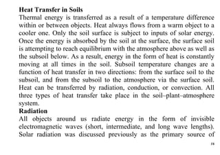 The Critical Role of Soil Temperature in Plant Growth and Soil Health | PDF
