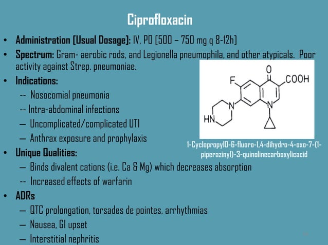 B. Pharm Graduate Medicinal Chemistry Unit III Quinolones ...