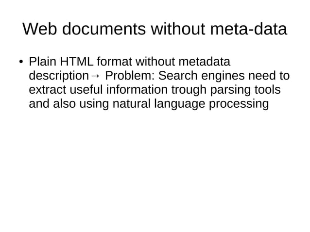 Semantic Web Introduction A Perspective Of Data Annotations Ppt 