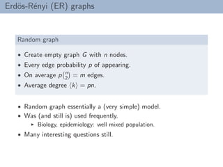 Introduction to complex networks | PPT