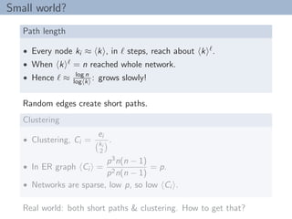 Introduction to complex networks | PPT