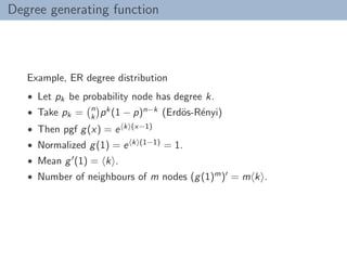 Introduction to complex networks | PPT
