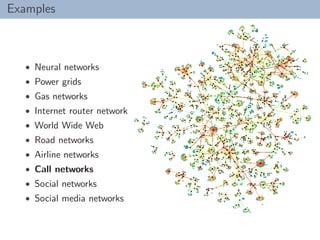 Introduction to complex networks | PPT