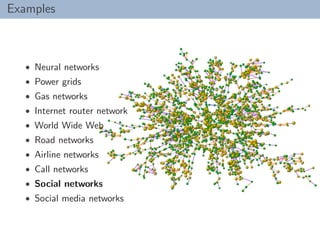 Introduction to complex networks | PPT