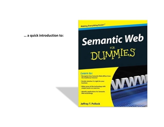 Semantic Web For Dummies | PDF | Web Design and HTML | Internet