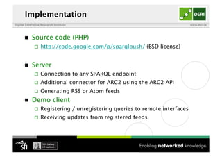 Semwebbers, LODers, what PubSubHubbub can do for you (SemTech) | PPT