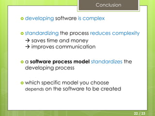 Sen2 Software Processes | PPTX | Computer Software and Applications | Computing