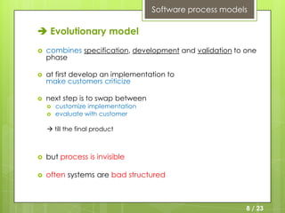 Sen2 Software Processes | PPTX | Computer Software and Applications | Computing