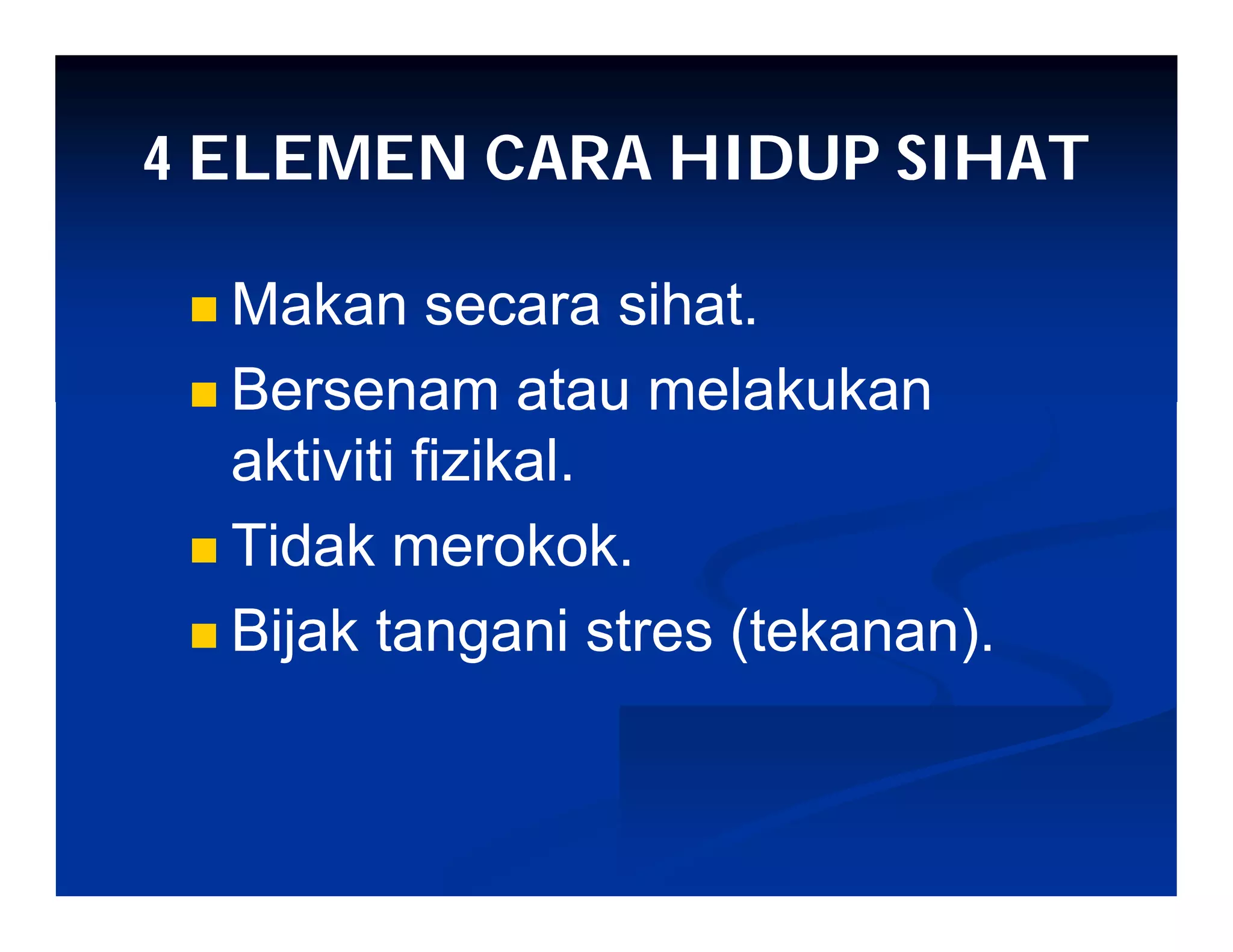 Senaman amalan gaya_hidup_sihat | PDF