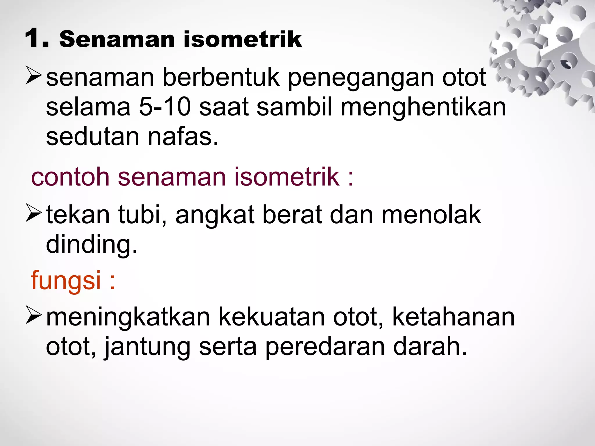 Senaman dan fungsinya | PPT