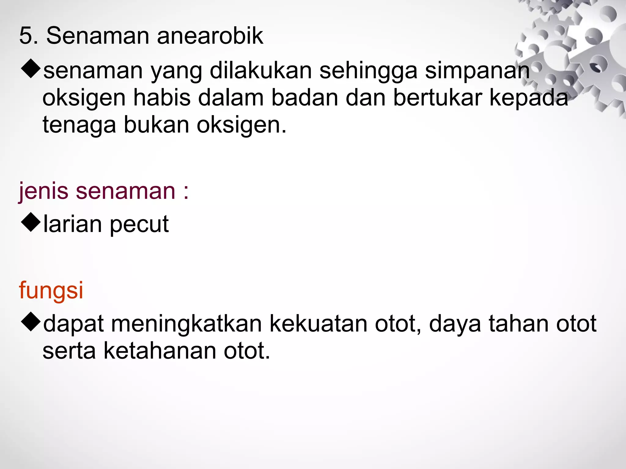 Senaman dan fungsinya | PPT