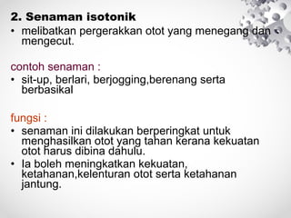 Senaman dan fungsinya | PPT