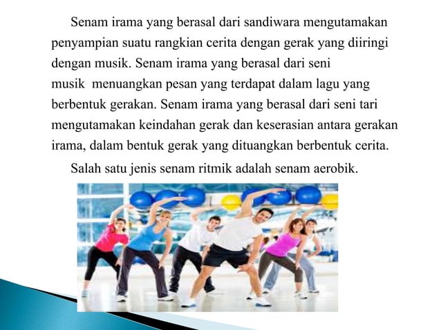 Senam irama ritmik | PPTX