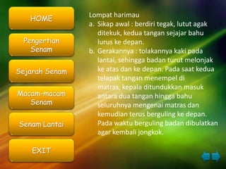 Senam lantai | PPTX