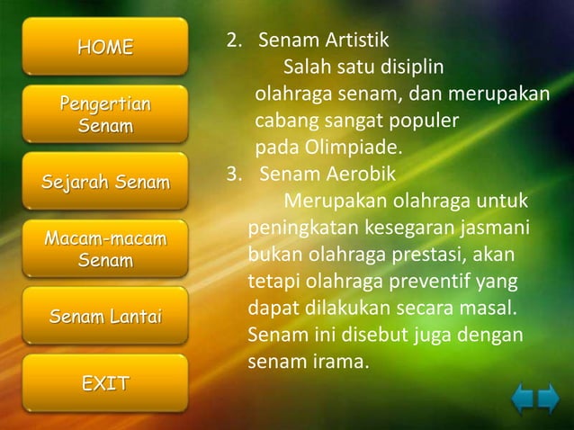 Senam lantai | PPTX