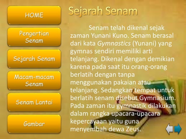 Senam lantai | PPTX