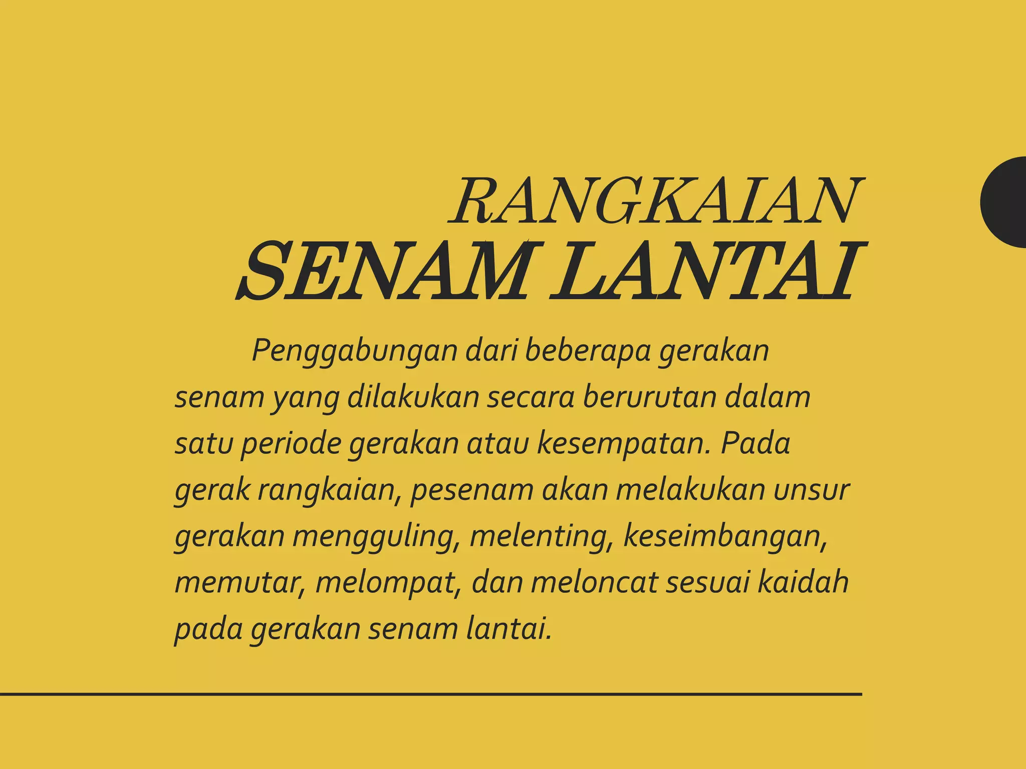 Senam Lantai | PPTX