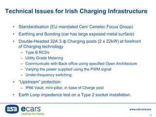 Senan McGrath - The ESB ecar Ireland project | PDF
