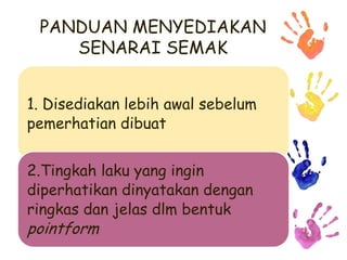 Senarai semak | PPTX