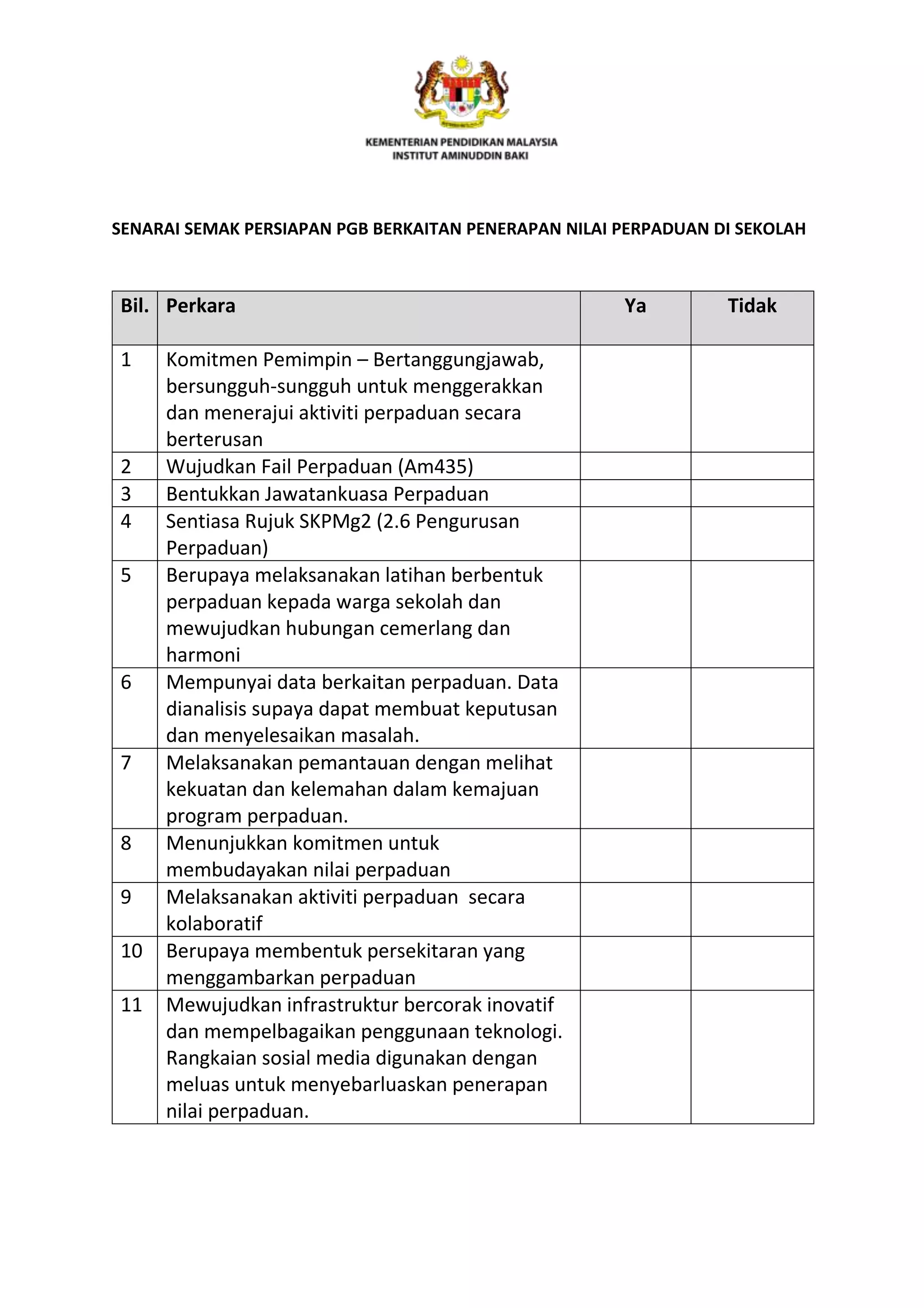 Senarai Semak FUFT (1).docx