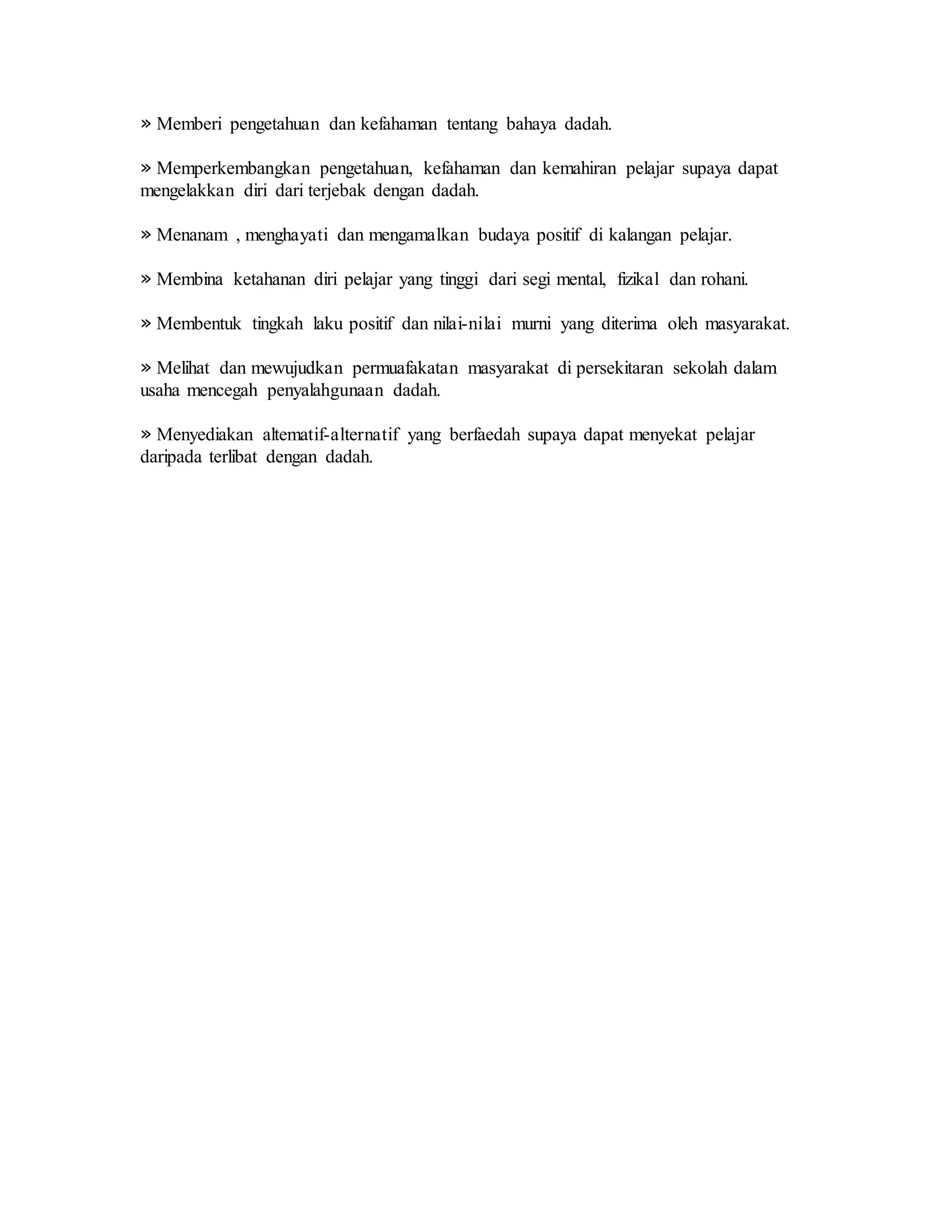 Senarai tugas gbk | DOCX