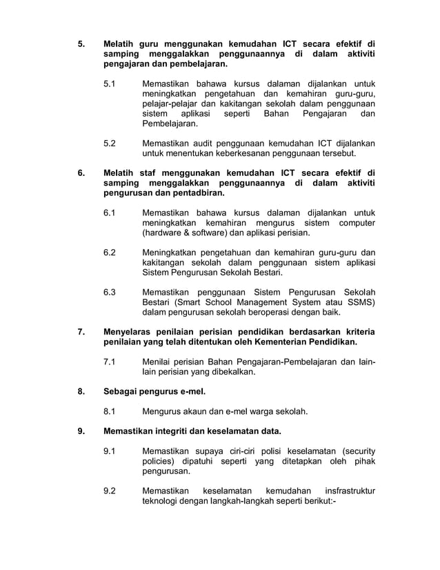 Senarai tugas gpb | PDF