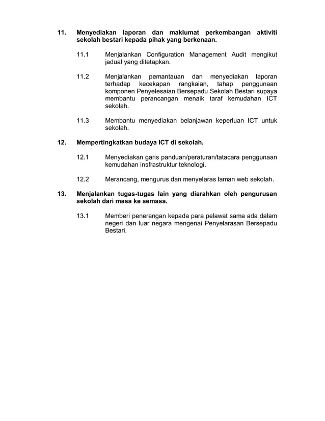 Senarai tugas gpb | PDF