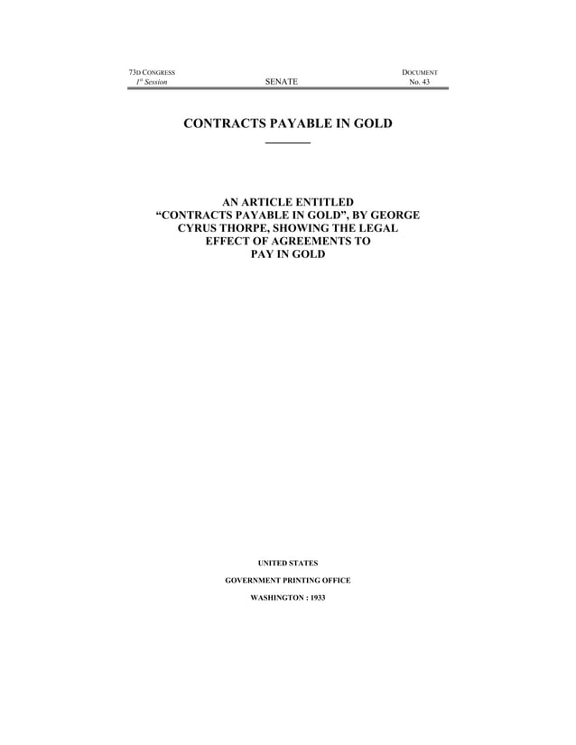 Senate Document 43 | PDF