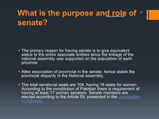 Senate and its purpose | PPTX
