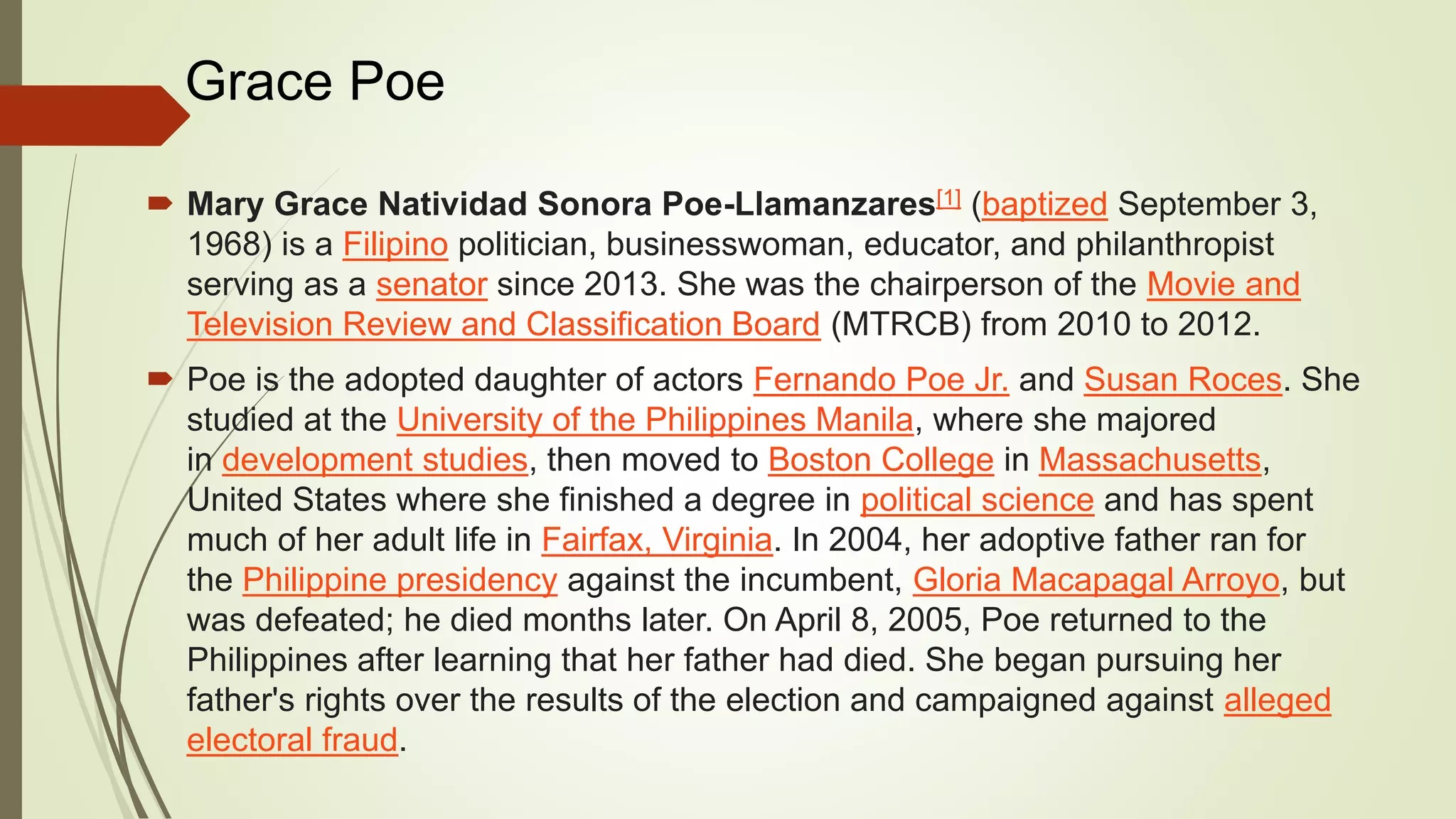 SENATOR Grace Poez.pptx