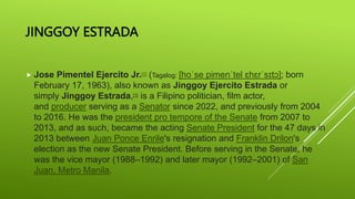 Senator Jinggoy Estrada.pptx