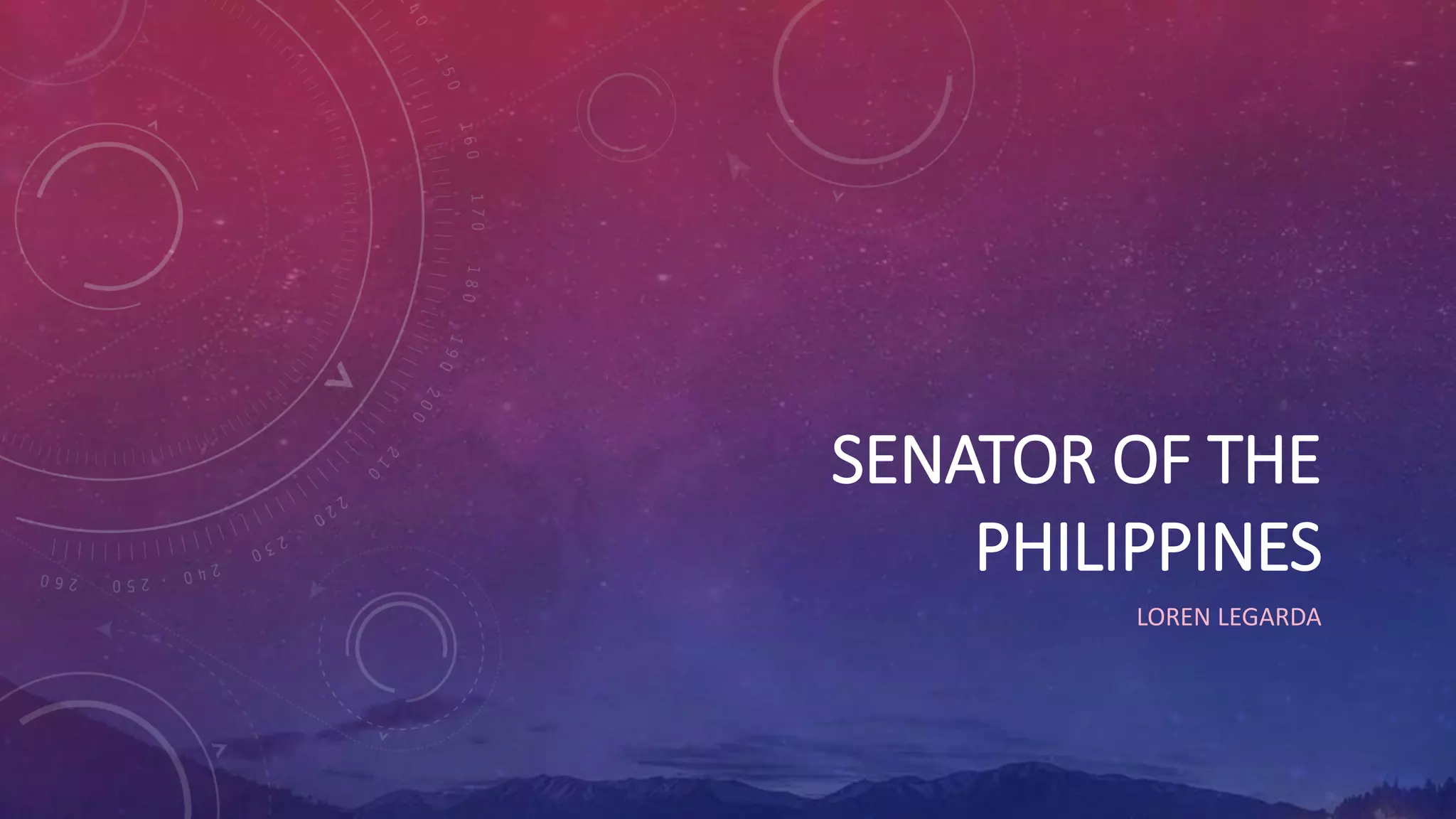 SENATOR LOREN LEGARDA.pptx