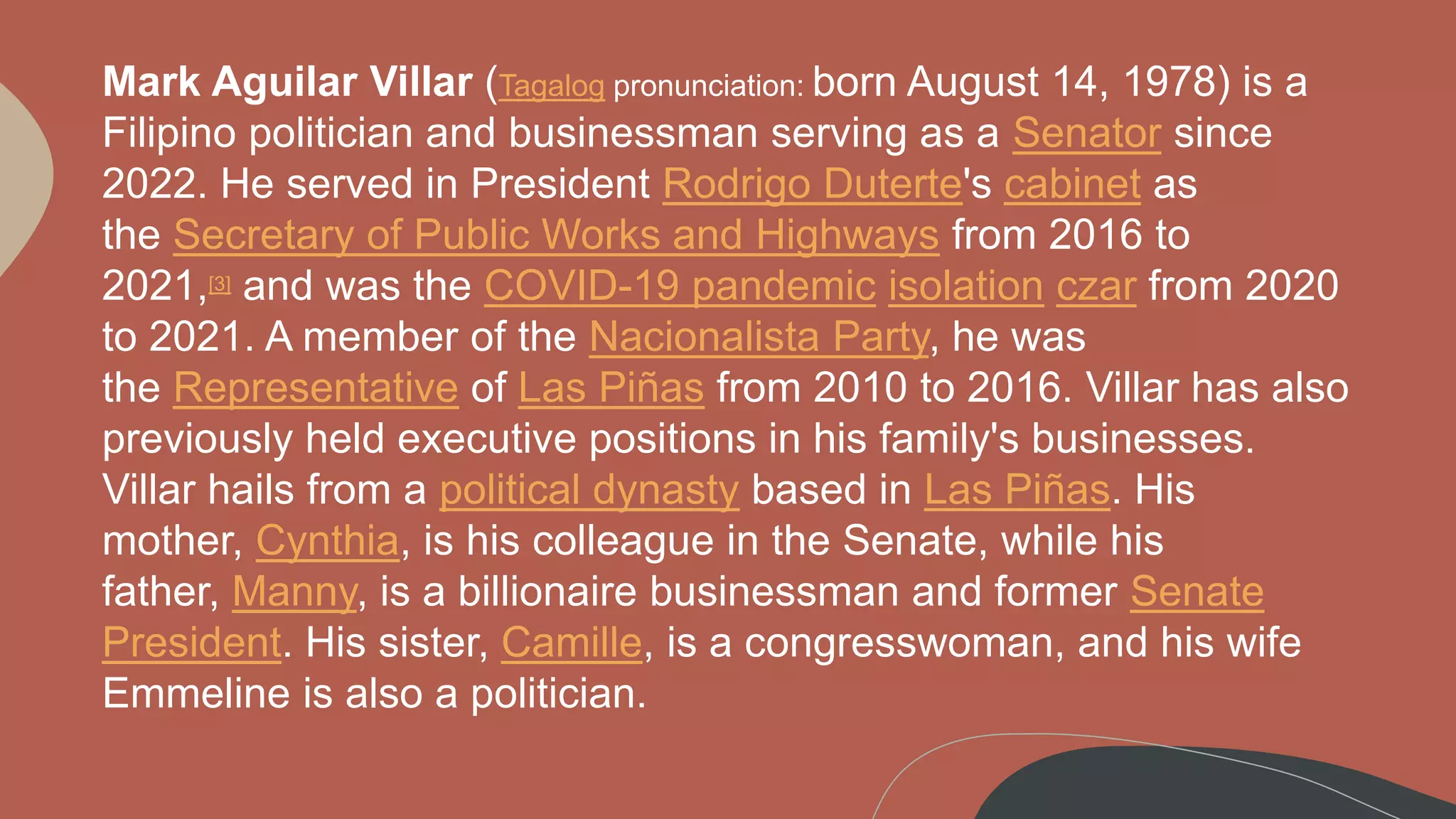 SENATOR MARK VILLAR.pptx