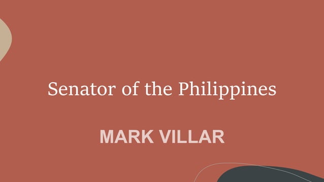 SENATOR MARK VILLAR.pptx