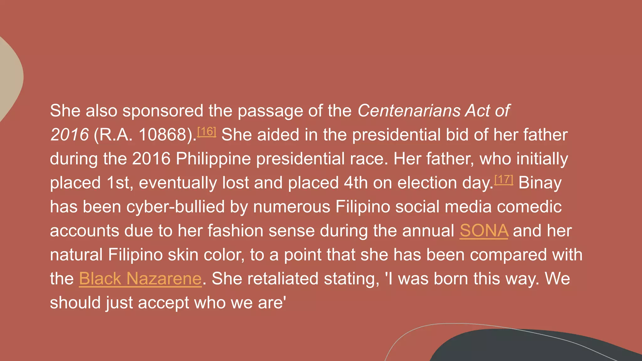 SENATOR NANCY BINAY.pptx