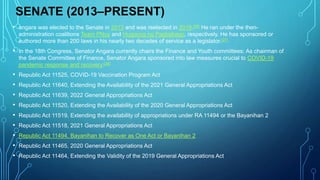 SENATOR Sonny Angara.pptx