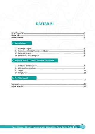 SENBUD (S2)_MODUL 1_Menerapkan Ragam Hias pada Bahan Tekstil.docx
