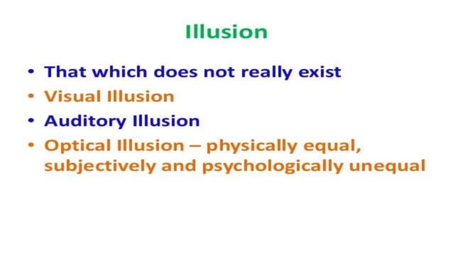 Concepts of Sensation, Perception, Attention, Concept Formation and Problem Solving | PPTX