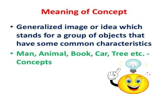 Concepts of Sensation, Perception, Attention, Concept Formation and Problem Solving | PPTX