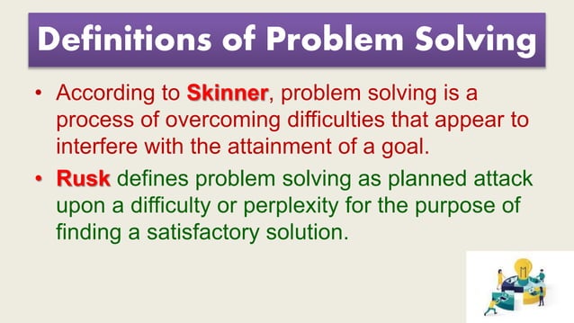 Concepts of Sensation, Perception, Attention, Concept Formation and Problem Solving | PPTX