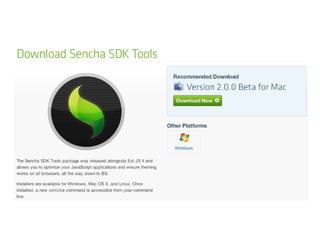 Sencha touch2-sdk-tools-mac | PPT