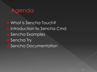 Introduction to Sencha touch | PPT