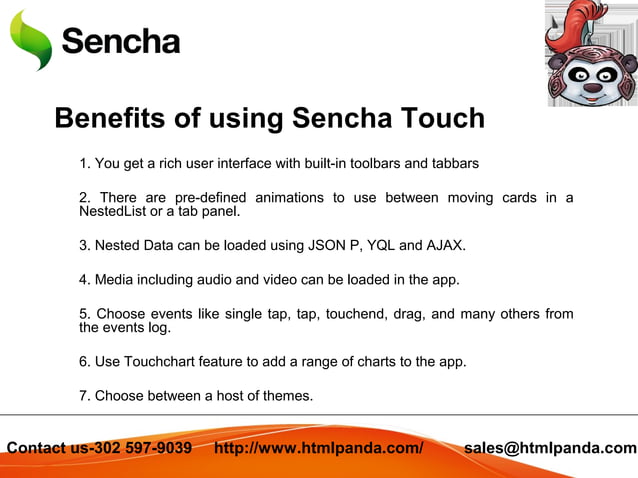 Sencha touch mobile app development | PPT