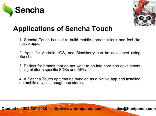 Sencha touch mobile app development | PPT