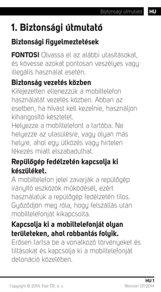 Sencor mobil telefon 4.7 gyors talpaló | PDF