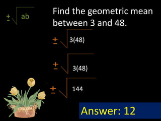 Geometric Sequence and Geometric Mean | PPTX