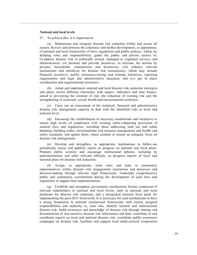 Sendai framework for_disaster_risk_reduction_2015-2030 | PDF