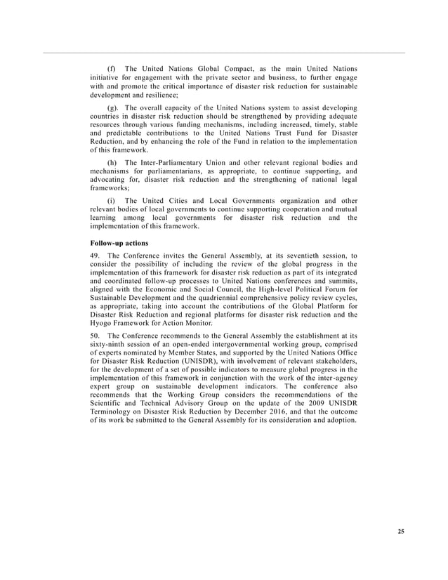 Sendai framework for_disaster_risk_reduction_2015-2030 | PDF