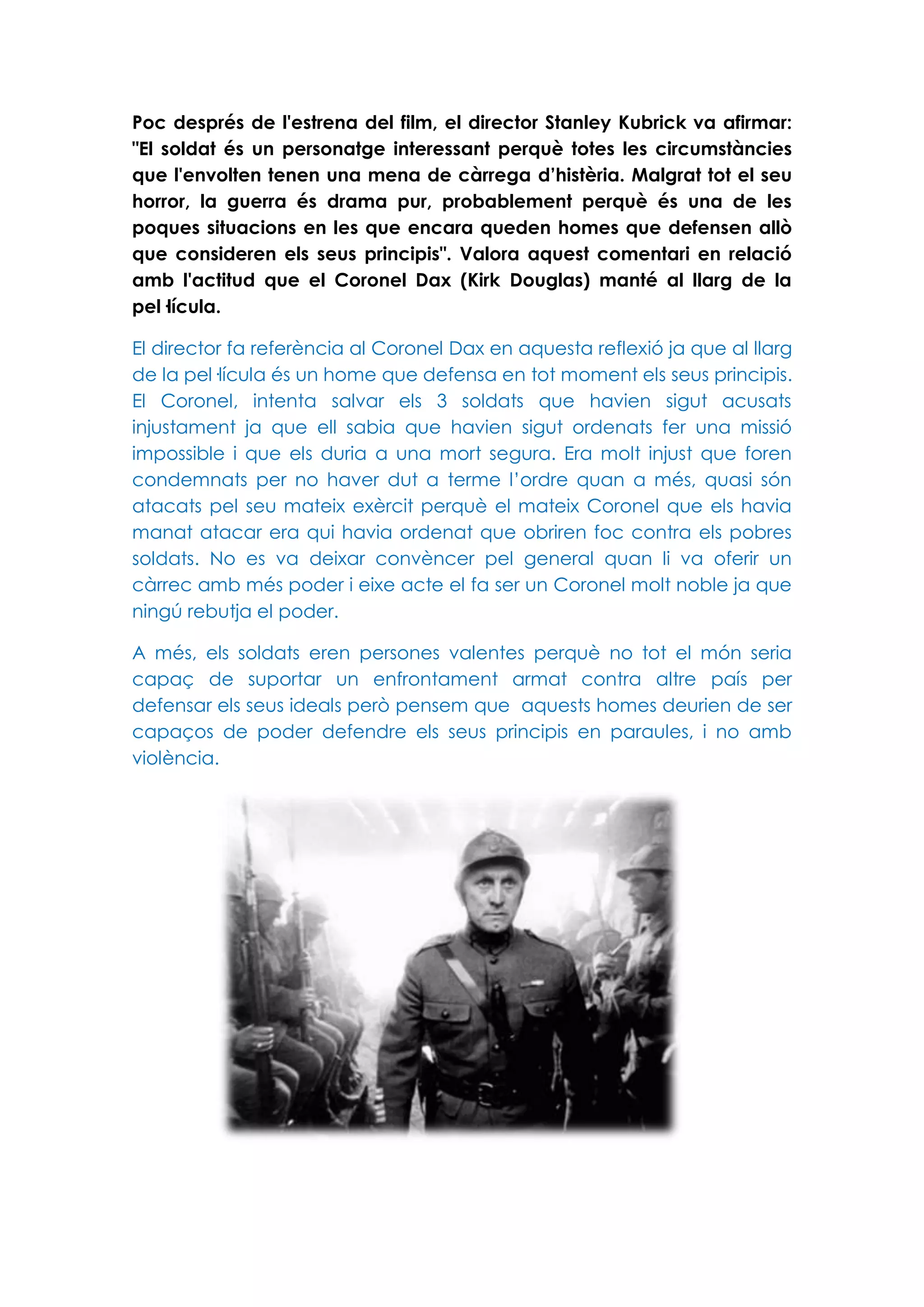 Senderos de gloria. | DOCX