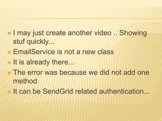 Sendgrid mvc asp.net